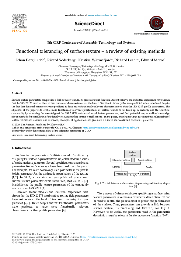 (PDF) ScienceDirect ScienceDirect A new methodology to analyze the ...