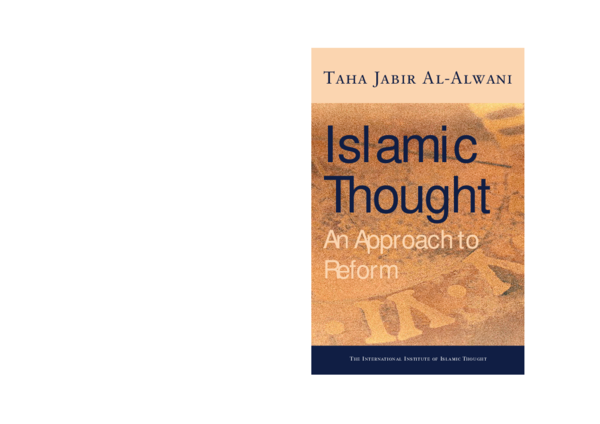 (PDF) Islamic Thought: An Approach to Reform