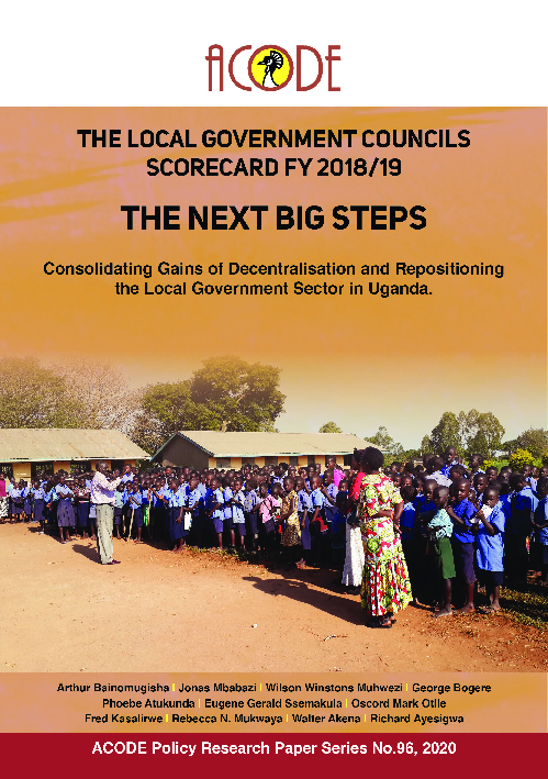 (PDF) The Local Government Councils Scorecard FY 2018/19: The Next Big ...