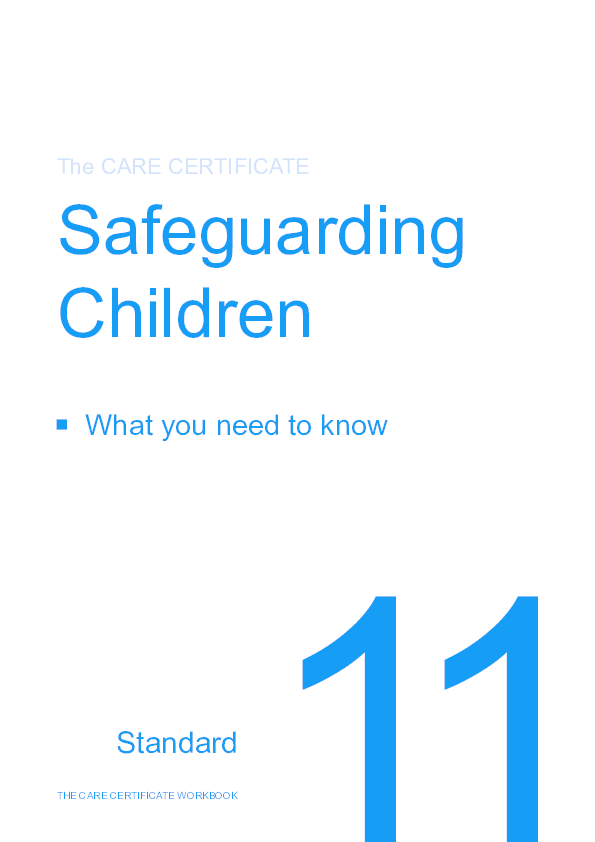 (PDF) THE CARE CERTIFICATE WORKBOOK