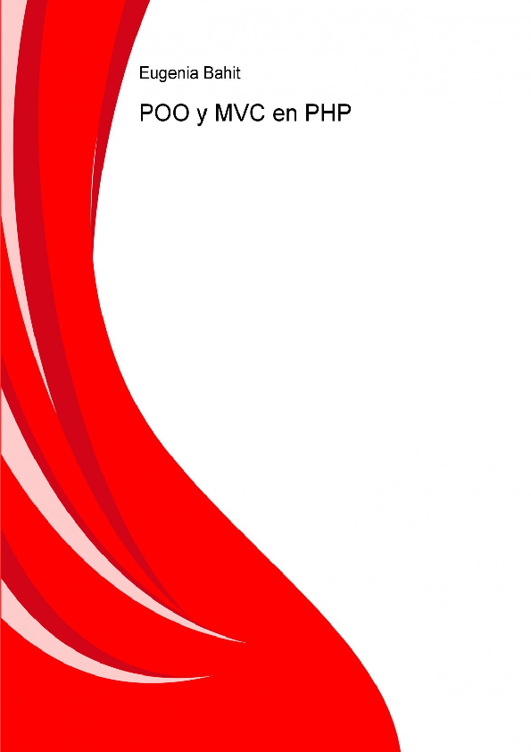 (PDF) POO y MVC en PHP