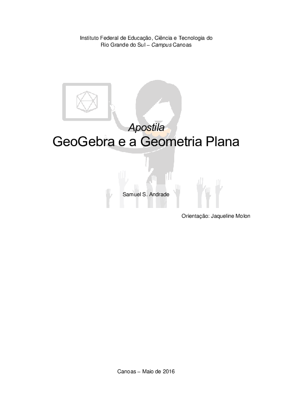 (PDF) GeoGebra e a Geometria Plana