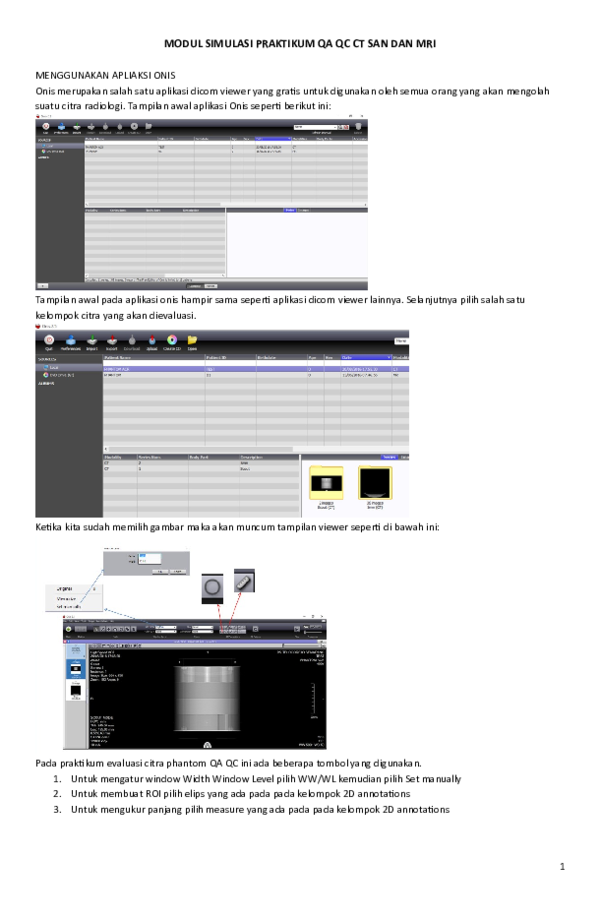 (DOC) MODUL SIMULASI PRAKTIKUM QA QC CT SAN DAN MRI