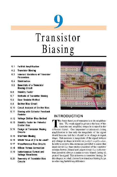 (PDF) Transistor Biasing