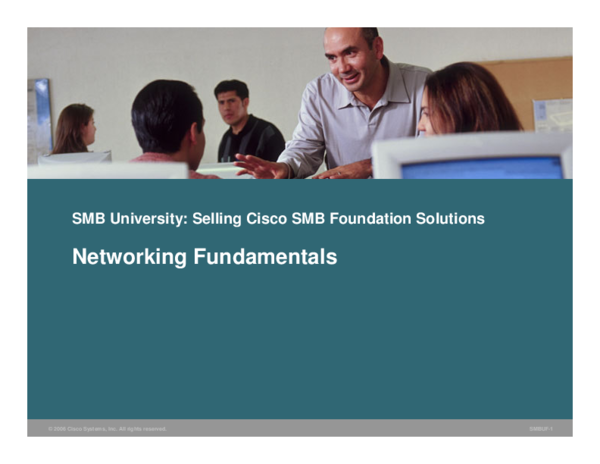 (PDF) Networking Fundamentals