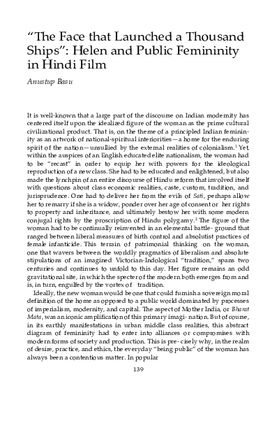 (PDF) ““The Face that Launched a Thousand Ships: Helen and Public ...