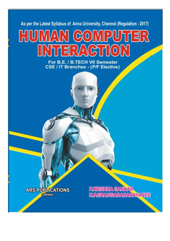 (PDF) HUMAN COMPUTER INTERACTION