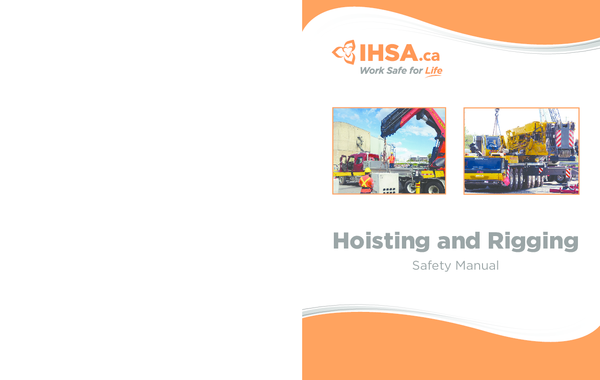 (PDF) Hoisting and Rigging Safety Manual