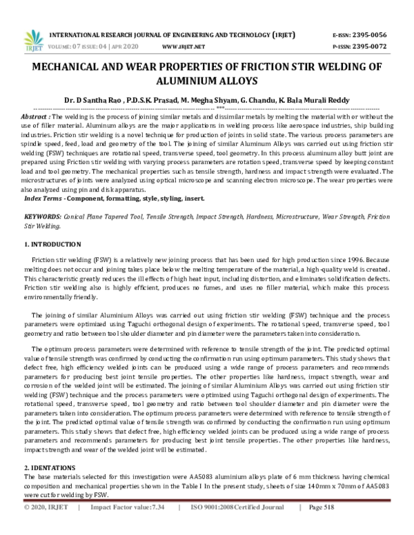 (PDF) INTERNATIONAL RESEARCH JOURNAL OF ENGINEERING AND TECHNOLOGY ...