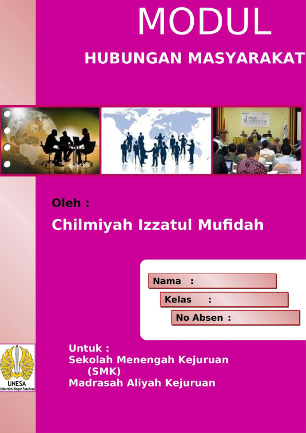 (PDF) Modul Pembelajaran SMK Mata Pelajaran Hubungan Masyarakat