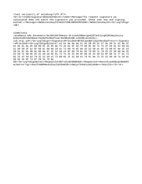 (PDF) Domain Driven Design Tackling Complexity in the Heart of Software by Eric Evans (z lib.org)