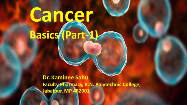 (PDF) Cancer Basics (Part-1)
