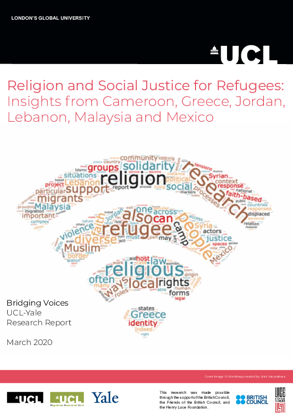 (PDF) Religion and Social Justice for Refugees: Insights from Cameroon ...
