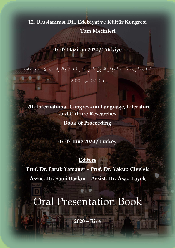 (PDF) Kitâbu Tecvîd Fî Kelâm-ı Kur’âni’l-Mecîd’de Eylem Çekimi
