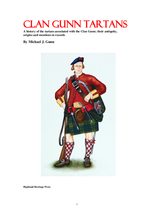 (PDF) Draft of Chapter 9, edition 3, 'The Gunns: History Myths and ...