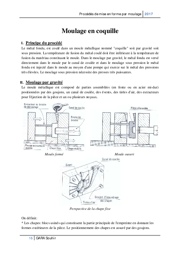 (PDF) Moulage en coquille