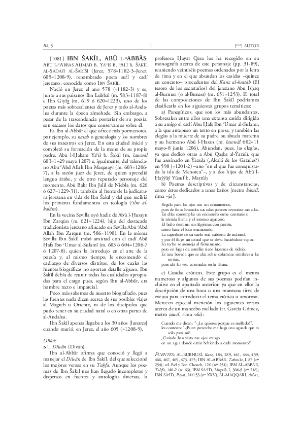 (PDF) Ibn Shakil, Abu l-Abbas