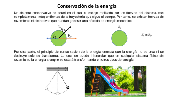 (PPT) Conservación de la energía