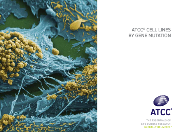 (PDF) ATCC ® CELL LINES BY GENE MUTATION
