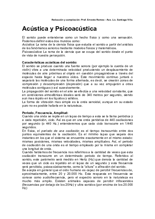 (PDF) Acústica y Psicoacústica