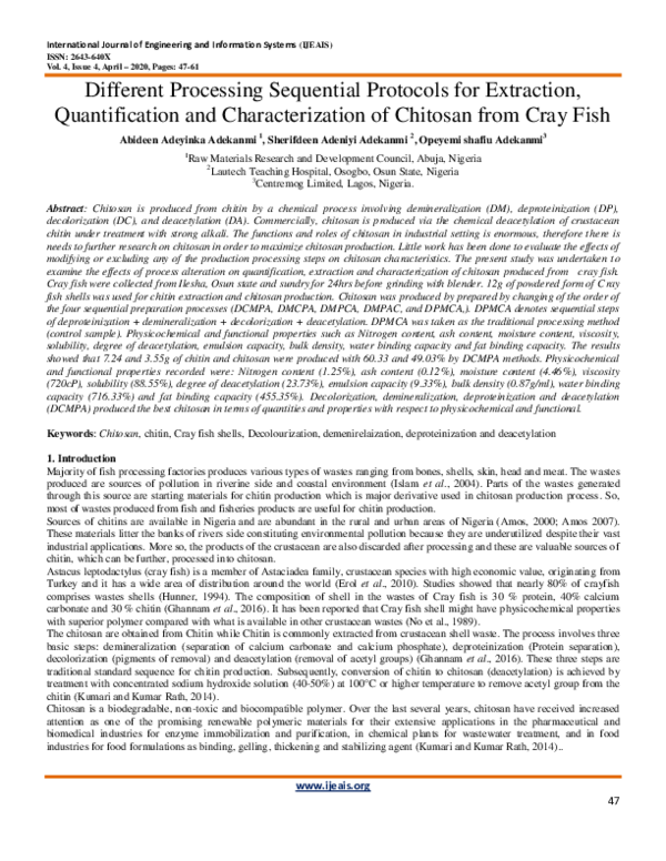 Pdf Different Processing Sequential Protocols For Extraction Quantification And