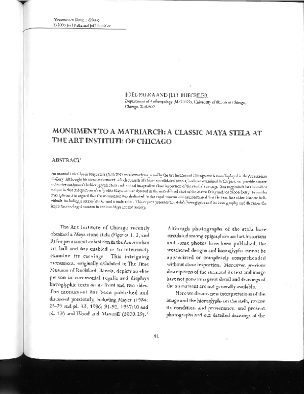 (PDF) Palka-buechler chicago stela