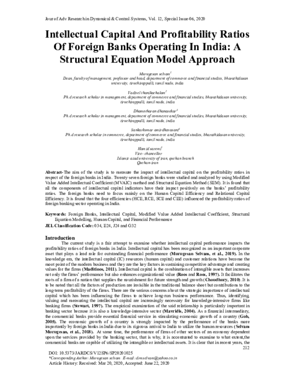 Intellectual Capital Equation