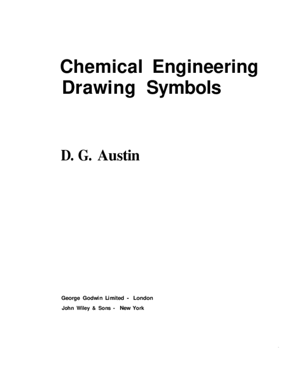 (PDF) Chemical Engineering Drawing Symbols