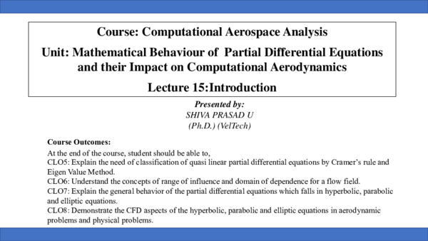 Pdf Cfd Mathematical Behaviour Of Partial Differential Equations And Their Impact On