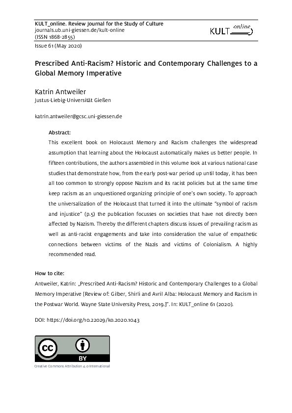 (PDF) THE SPECTERS OF COMPARISON | Michael Rothberg - Academia.edu