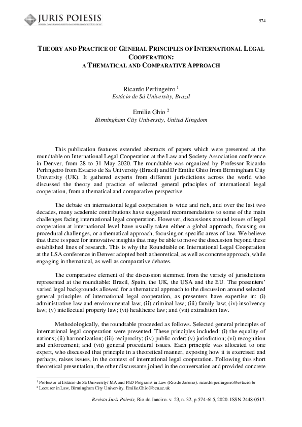 (PDF) Theory and Practice of General Principles of International Legal ...