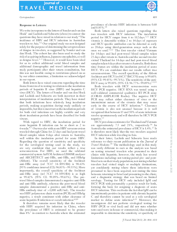 (PDF) Response to Letters | Joe Torresi - Academia.edu