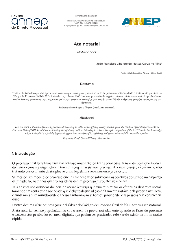(PDF) Ata notarial