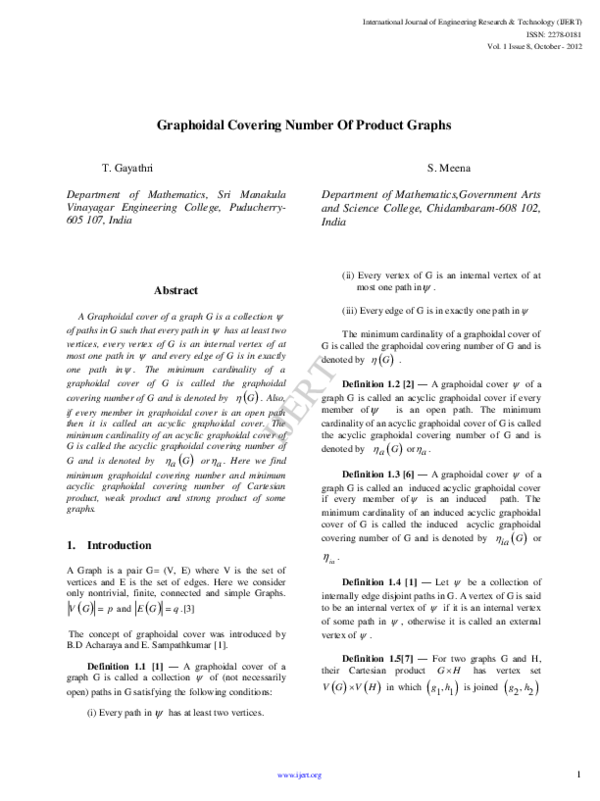 (PDF) IJERT-Graphoidal Covering Number Of Product Graphs