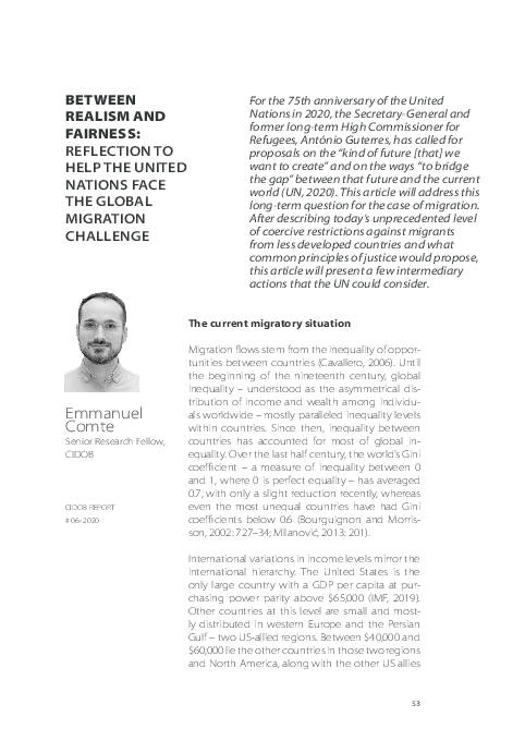 (PDF) Between realism and fairness: reflection to help the United ...