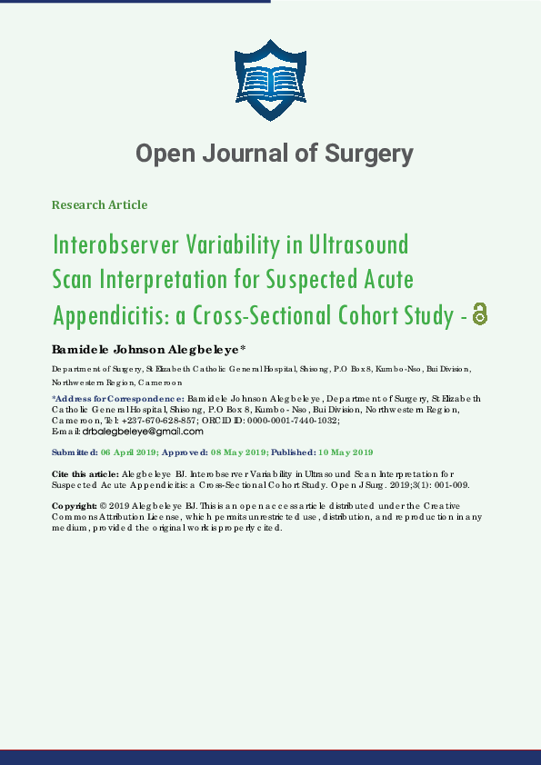 (PDF) Diagnostic accuracy of emergency physician performed graded ...
