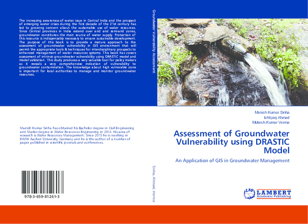 Pdf Assessment Of Groundwater Vulnerability Using Drastic Model An Application Of Gis In