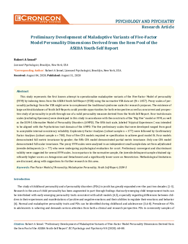 (PDF) PSYCHOLOGY AND PSYCHIATRY PSYCHOLOGY AND PSYCHIATRY Research ...