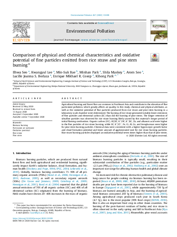 (PDF) Comparison of physical and chemical characteristics and oxidative ...