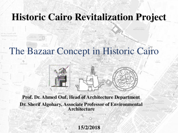 (PDF) The Historic Bazaar Concept