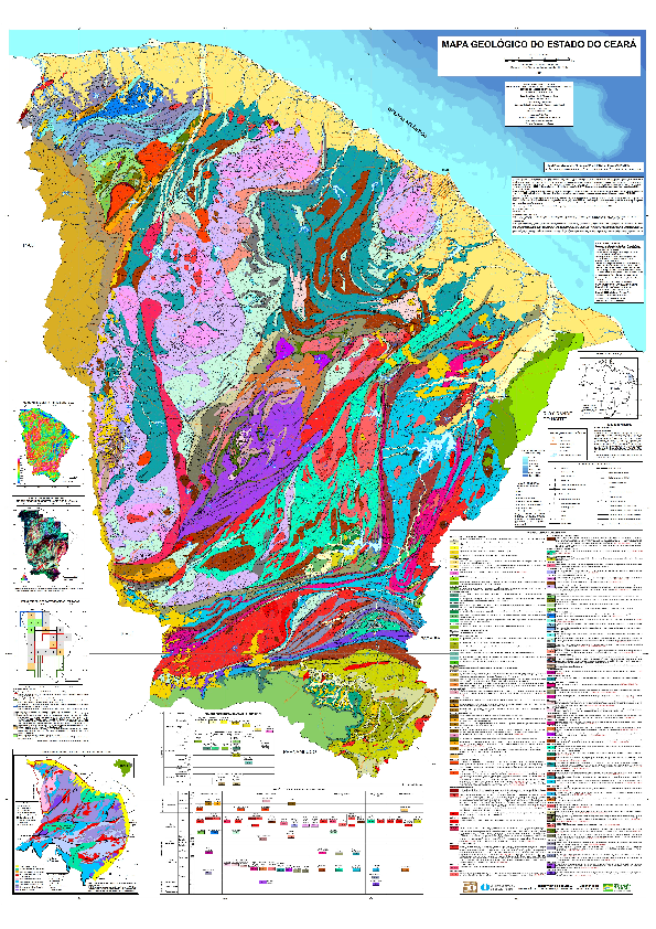 (PDF) Mapa geologico ceara final