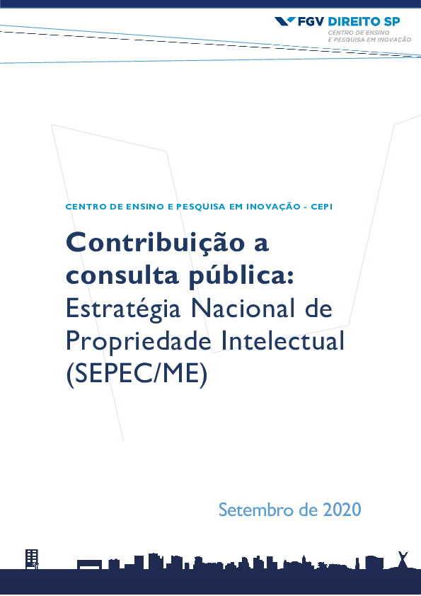 (PDF) Contribuição à consulta pública | Estratégia Nacional de ...