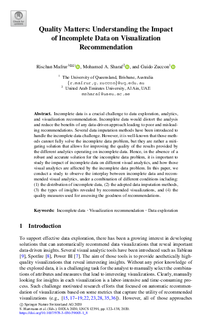 (PDF) Quality Matters: Understanding the Impact of Incomplete Data on ...