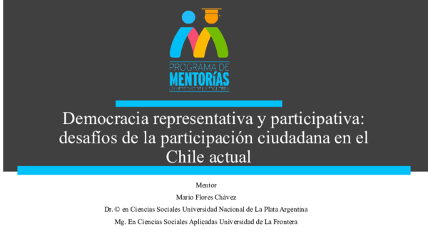 (PPT) Democracia representativa y participativa: desafíos de la participación ciudadana en el ...
