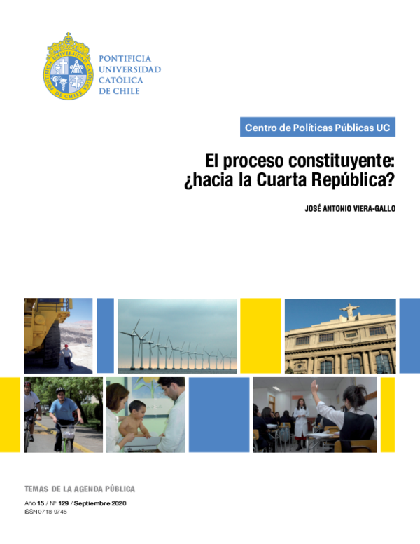 (PDF) El proceso constituyente: ¿hacia la Cuarta República?