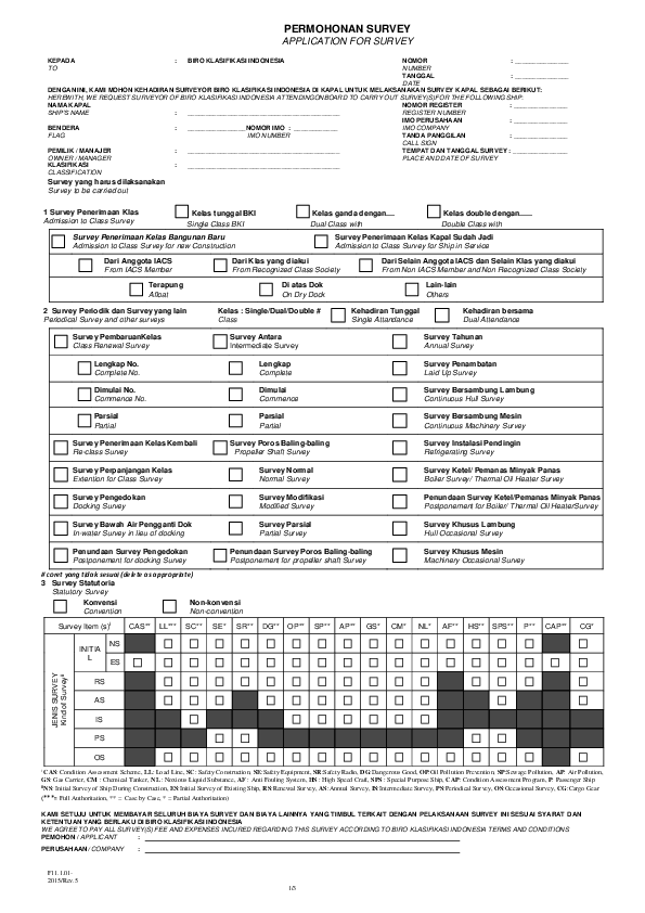 (PDF) PERMOHONAN SURVEY APPLICATION FOR SURVEY