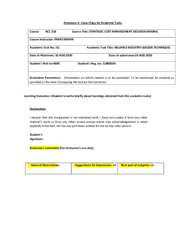 (PDF) An Introduction to Reliance Industries Limited