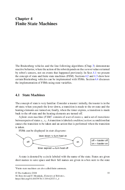 Pdf Finite State Machines