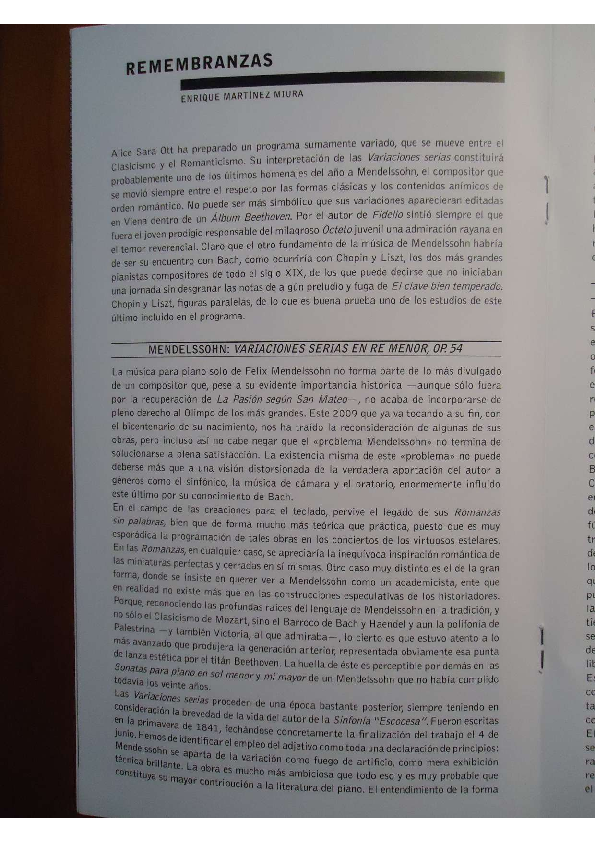 (PDF) Remembranzas
