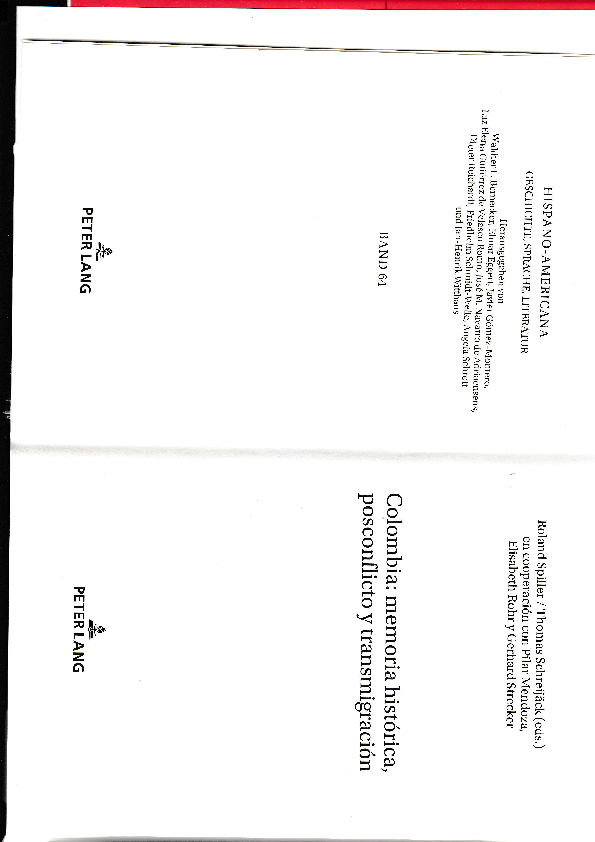 (PDF) Katarzyna Moszczyńska-Dürst (2018) “La (des)memoria, el amor y el ...